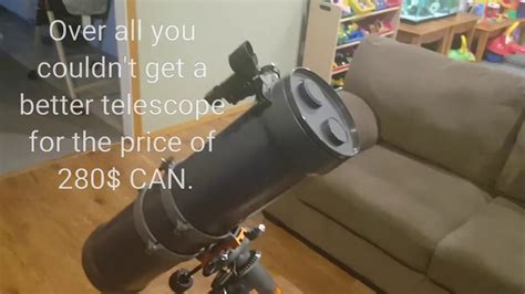 Celestron Astromaster 130 EQ Telescope Review - YouTube