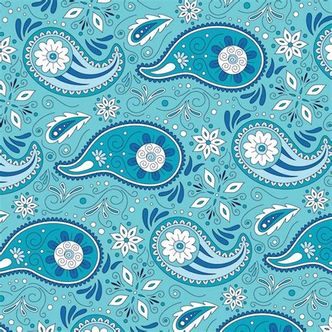 Premium Vector Hand Drawn Paisley Pattern Illustration