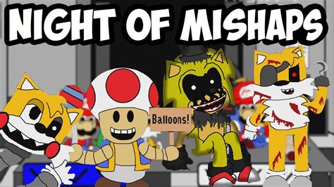 Fnas 2 Custom Night Night Of Mishaps Mode Five Nights At Sonics 2