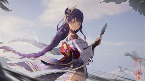 1366x768 Resolution Genshin Impact Hd Baal Raiden Shogun 1366x768