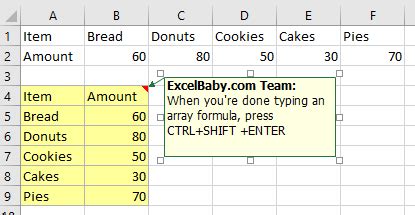 Working With Comments ExcelBaby