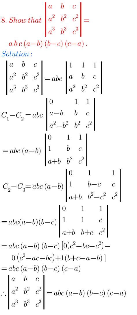 Matrices Solutionsinter Maths 1a Chapter 3 Solutions Maths Glow