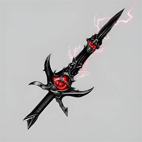 Cursed Demon Sword By Corvus Cyrus On Deviantart