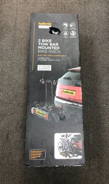 Halfords Advanced 2 Bike Tow Bar Mounted Bike Rack Electric Bike