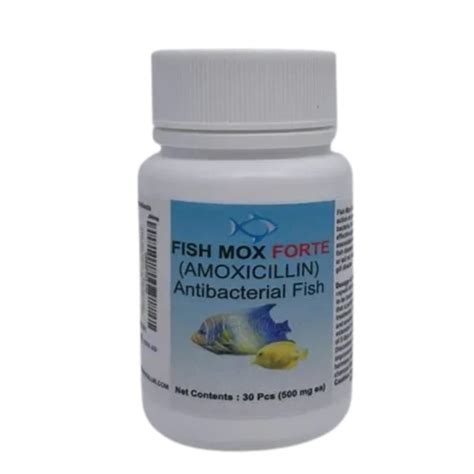 Fishbiotic Amoxicillin 500mg 30 Capsules Juicy Skate