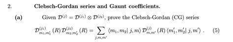 Solved Clebsch Gordan Series And Gaunt Coefficientsa
