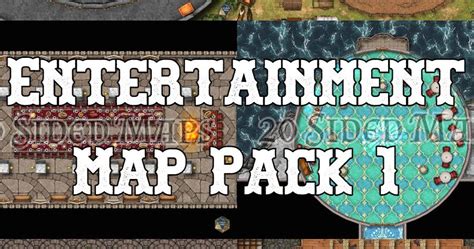 Entertainment Map Pack 1 RPG Item RPGGeek