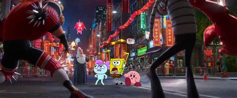 Vicious 6 Surrounding Pibby Kirby And Spongebob By Redkirb On Deviantart