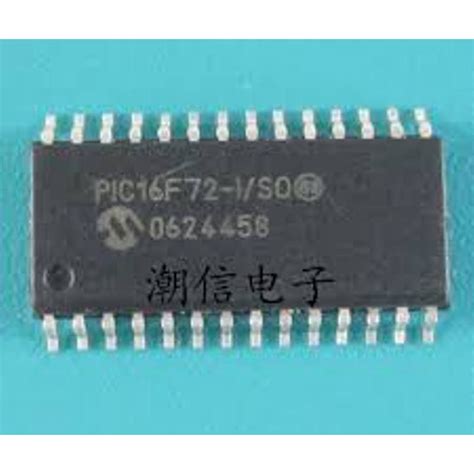 مشخصات دیتاشیت قیمت و خرید PIC16F72 I SO