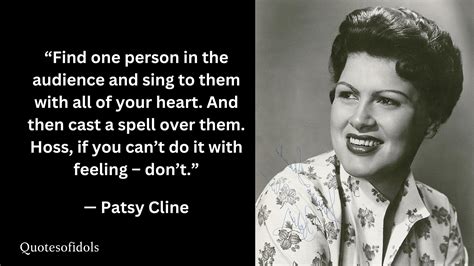 All Time Famous Quotes Of Patsy Cline Quotes