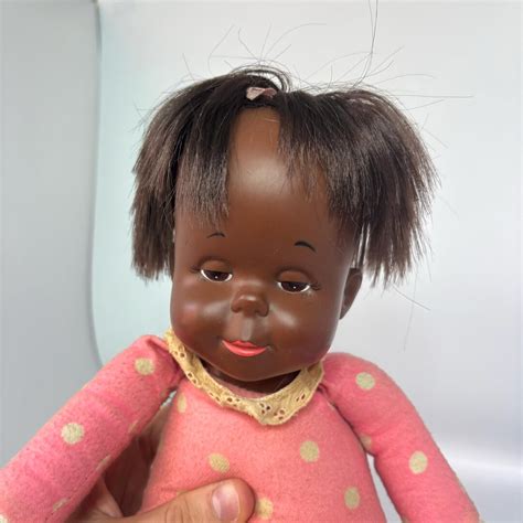 Vintage Drowsy Doll Mattel 1964 African American Pull String Non