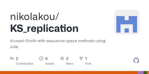 Github Nikolakouksreplication Krussel Smith With Sequence Space Methods Using Julia