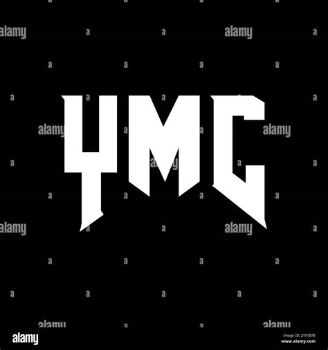 Ymc Letter Logo Design For Technology Company Ymc Logo Design Black And White Color Combination