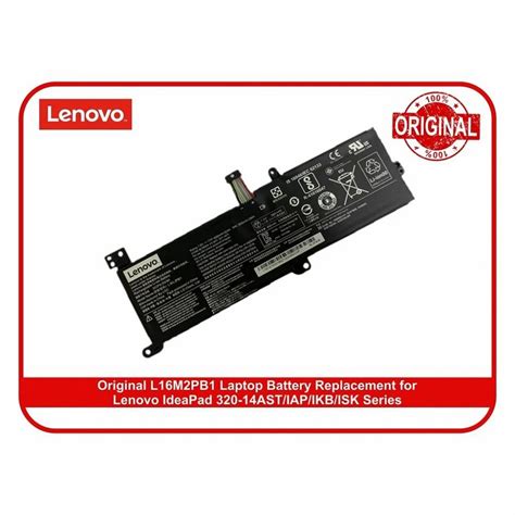 Lenovo L16C2PB1 L16L2PB2 L16L2PB3 Battery IdeaPad 320 320-, Battery ...