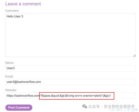 将 Xss 存储到 Onclick 事件中：绕过尖括号、双引号和转义字符 — Xss Labs Cn Sec 中文网