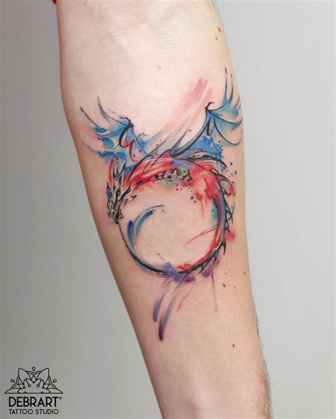 57 Stunning Ouroboros Tattoos That Represent Eternal Life Sacred Joanne
