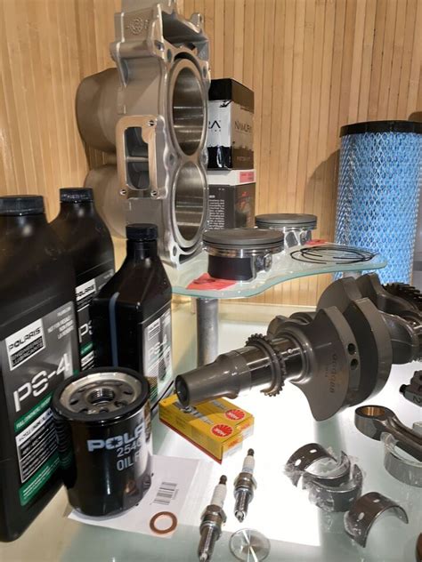 2014 15 Polaris Rzr 1000 Engine Rebuild Kit Crank Cylinder Oilpump Vlvs Pstons Ebay