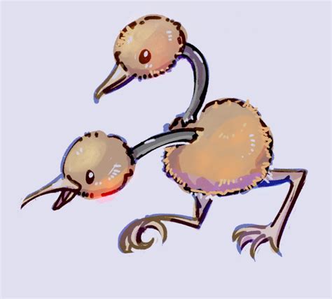 0084 Doduo Pokemon Daily Sticker Kurapixel
