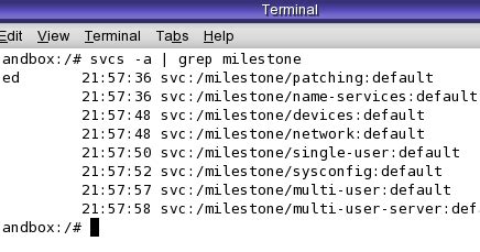 A System Engineer S Notes Booting To The None Milestone In Solaris X Architecture System
