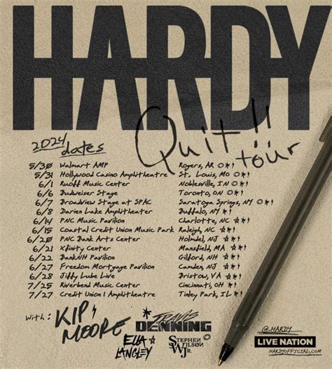 Hardy Announces North American Tour Dates — Heres How To Get Presale