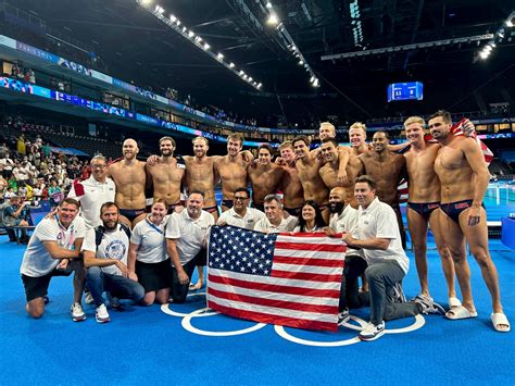 Us Mens Water Polo Team Wins Olympic Bronze After Knocking Off