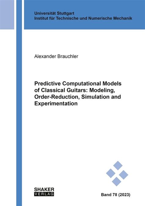 Brauchler A Predictive Computational Models Of Classical G