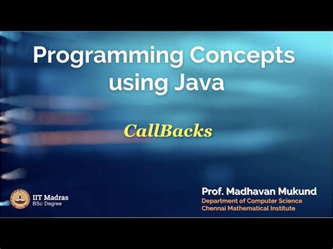 Understanding Callbacks In Java A Deep Dive Into Timer Functionality Galaxyai Galaxyai