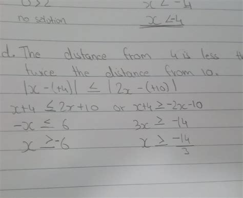 Inequality Difference Between The Equation Inequalities And Absolute