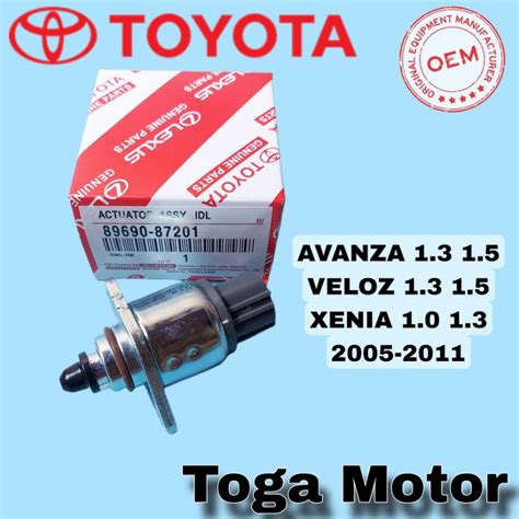 Jual Actuator Isc Idle Speed Denso Toyota Avanza Xenia Veloz Shopee