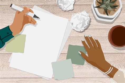 Brainstorming Vector Illustration Background Premium Photo Illustration Rawpixel