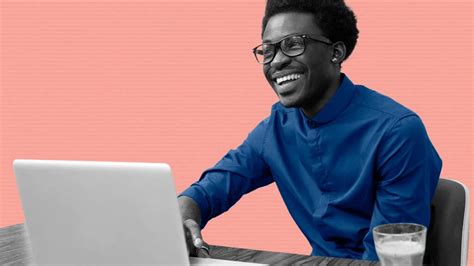 Computer Person Wearing Glasses