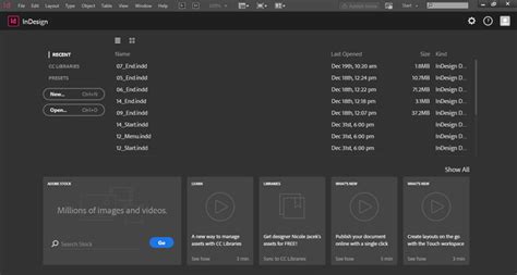 Adobe InDesign CC 2015 2 Start Workspace SkillForge