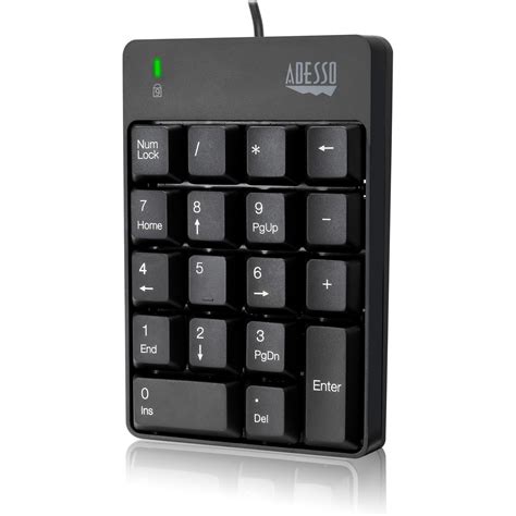 18key numeric keypad usb spill resistant num lock led canada