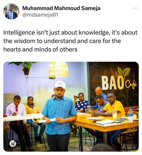Muhammad Mahmoud Sameja Posted On Linkedin
