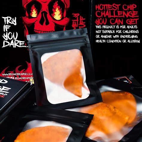 Red Hot Reaper Chip Challenge Extreme Heat Hottest Chip Experience