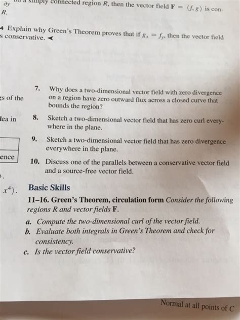 Solved On A Simply Connected Region R Then The Vector Field Chegg