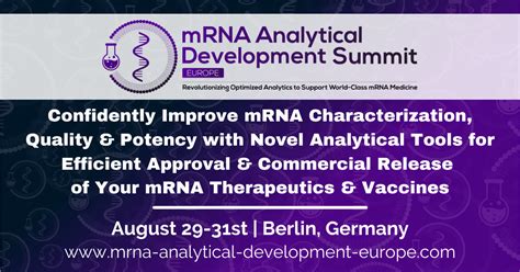 Home Mrna Analytical Development Summit Europe