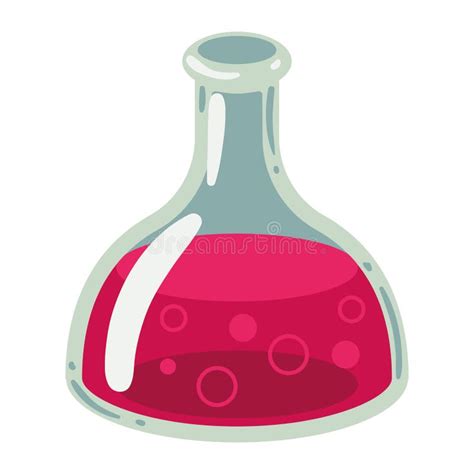 Laboratory Flask Test Stock Vector Illustration Of Medical 268159389