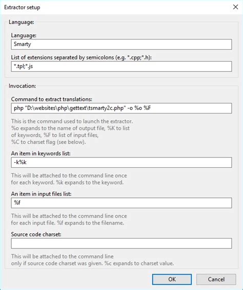 getting poedit to work with smarty tsmarty2c php extractor and gettext