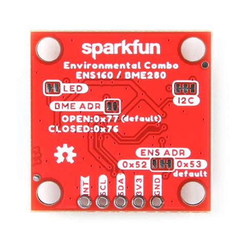 Sparkfun Environmental Combo Breakout Ens160bme280 The Pi Hut