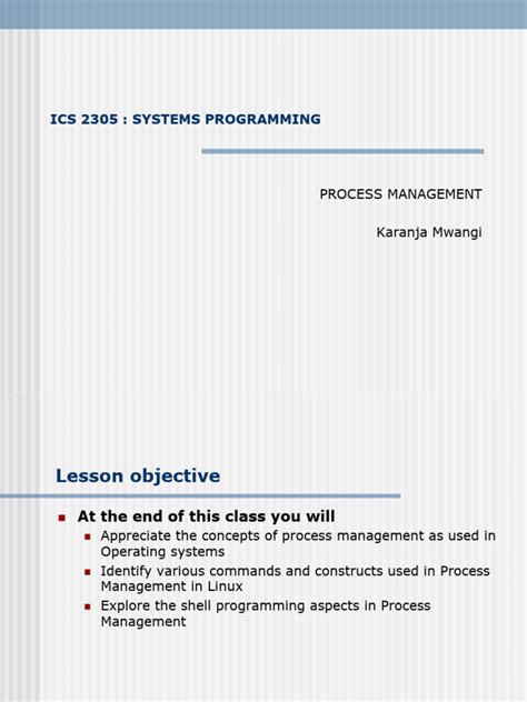 process management pdf process computing operating system