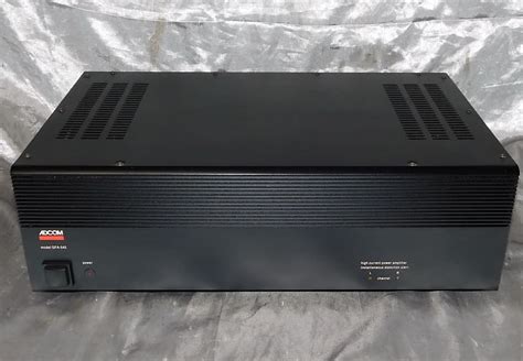 adcom gfa 545 stereo power amplifier reverb