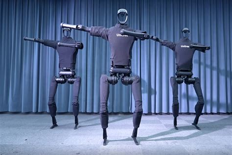 unitree s h1 humanoid breaks world speed record dances and tackles