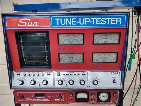 Sun Electric 1015 Engine Analyzer Tune Up Tester With Mag 81 And Ccl 82