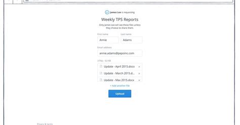 How To Send A File Request Using Dropbox Cnet