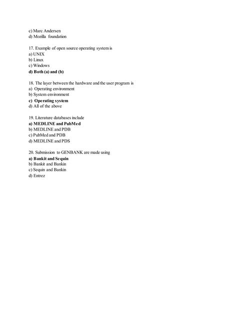 Bioinformatics Mcq Docx