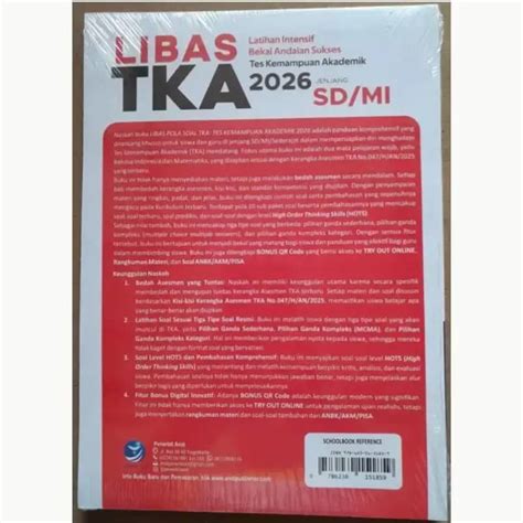 Promo Buku Tka Sd Libas Tka Latihan Intensif Bekal Andalan Sukses Tes Kemampuan Akademik 2026