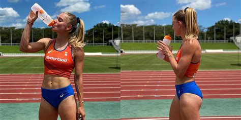 Dutch Sprinter Lisanne De Witte Hottest Female Athletes
