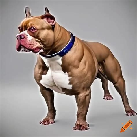 Strong Pitbull With Well Defined Muscles On Craiyon