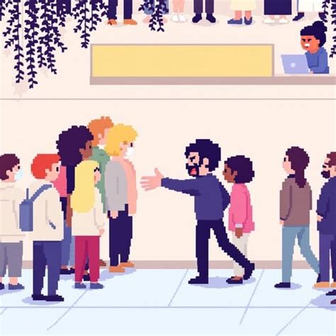 Free Queue Jumper Drama Photo Queue Line Cutting Download At Stockcake